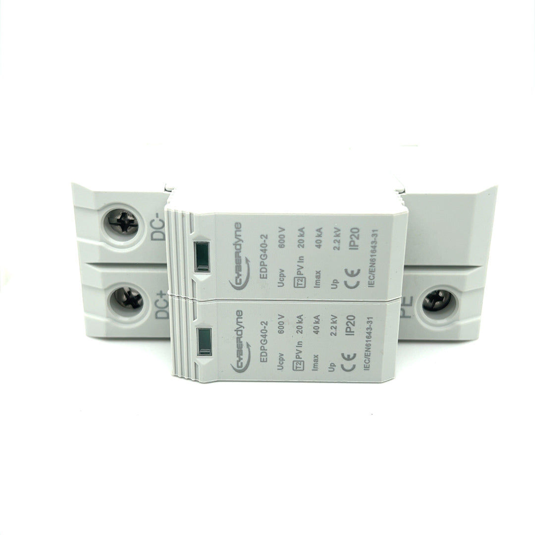 Solar PV DC Surge Protection Device (DIN Rail) (Type 2) (600V DC 40kA ...