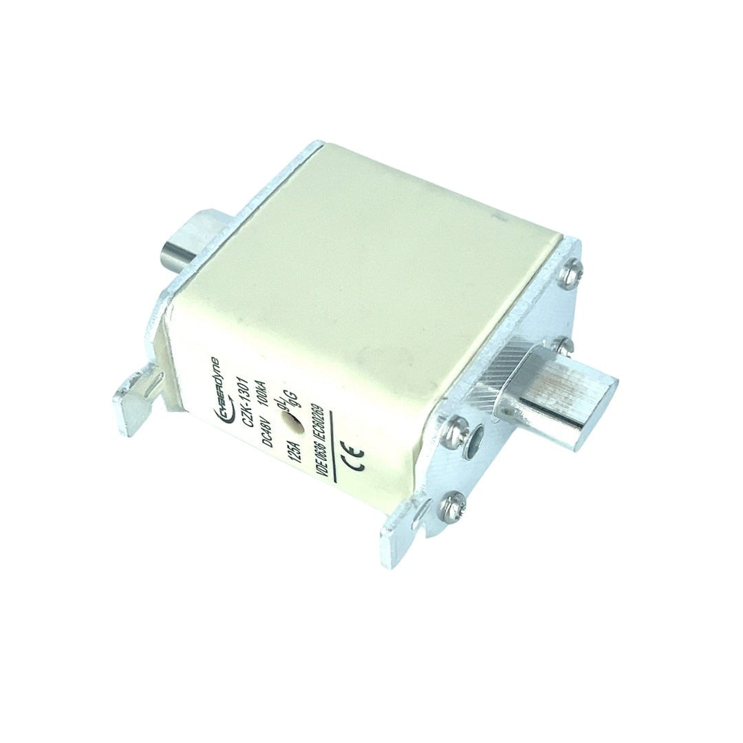 NH00 DC Fuse Link + Indicator Window (125A / 48V) (Type: gG/gL ...