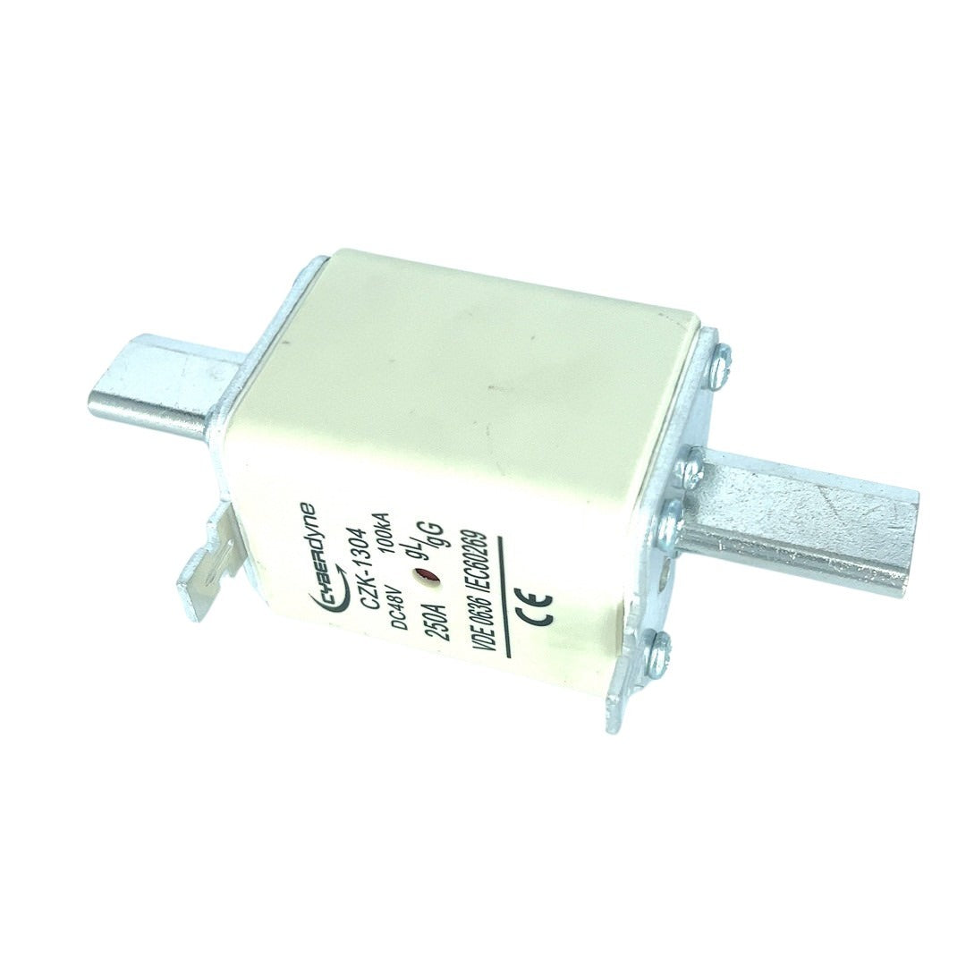 NH01 DC Fuse Link + Indicator Window (250A / 48V) (Type: gG/gL ...