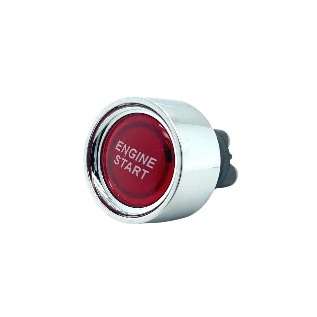 Engine Start / Stop Button + LED (3-pole) (12V DC / 50A) (Red) – CABLESmart