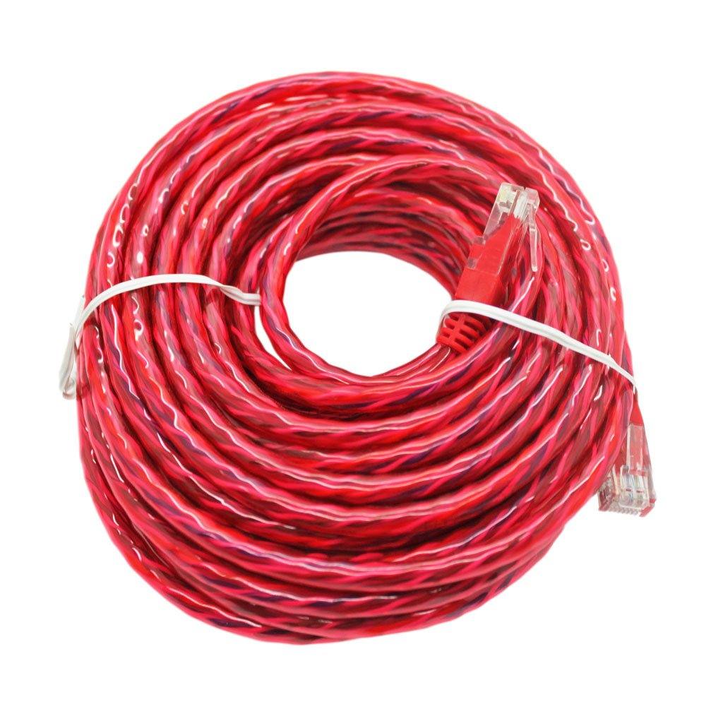 Cat. 6e UTP Strand Cable [Transparent Red] (10m) – CABLESmart