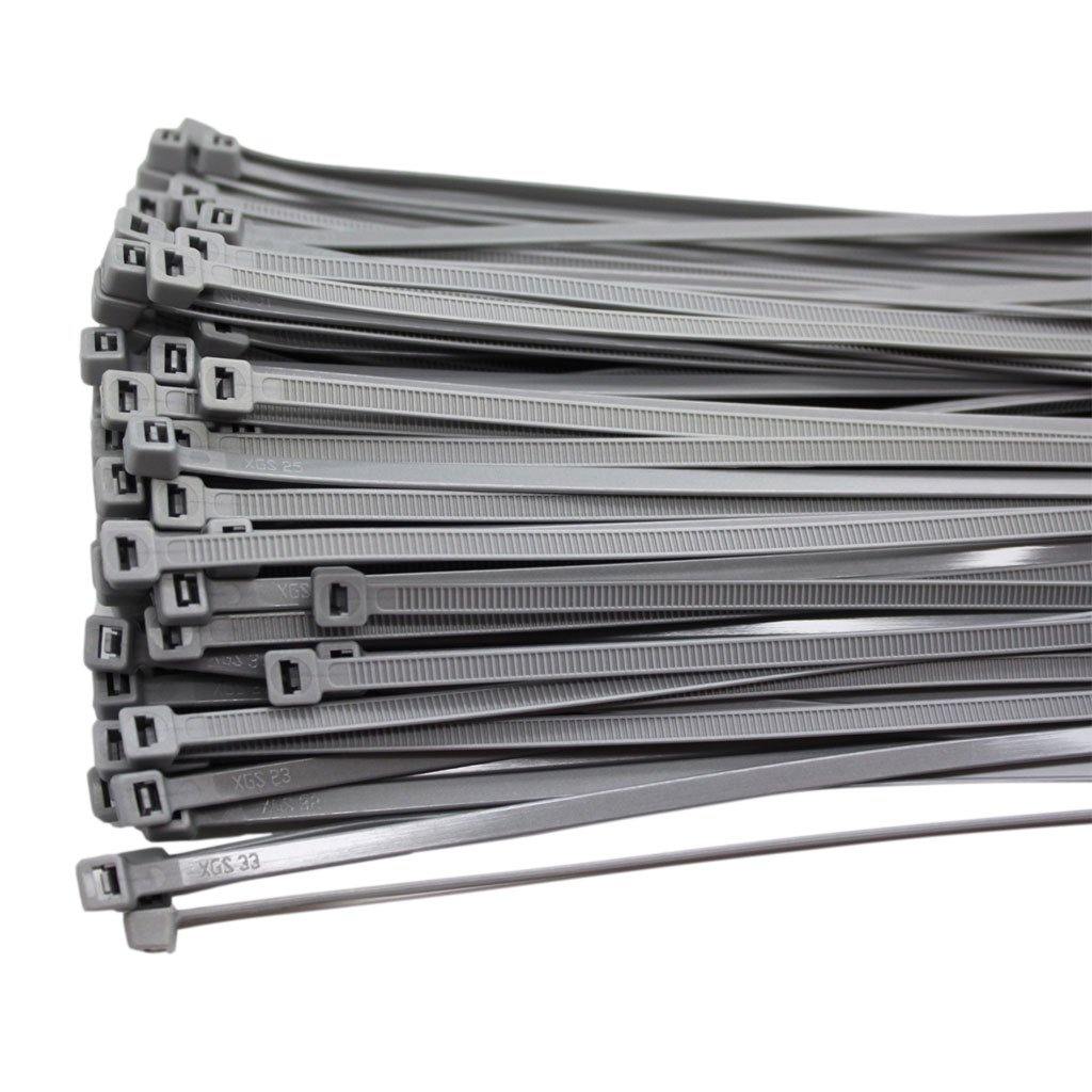 Cable Ties (Large / 4.8mm x 350mm) (Grey) (100 piece pack) – CABLESmart