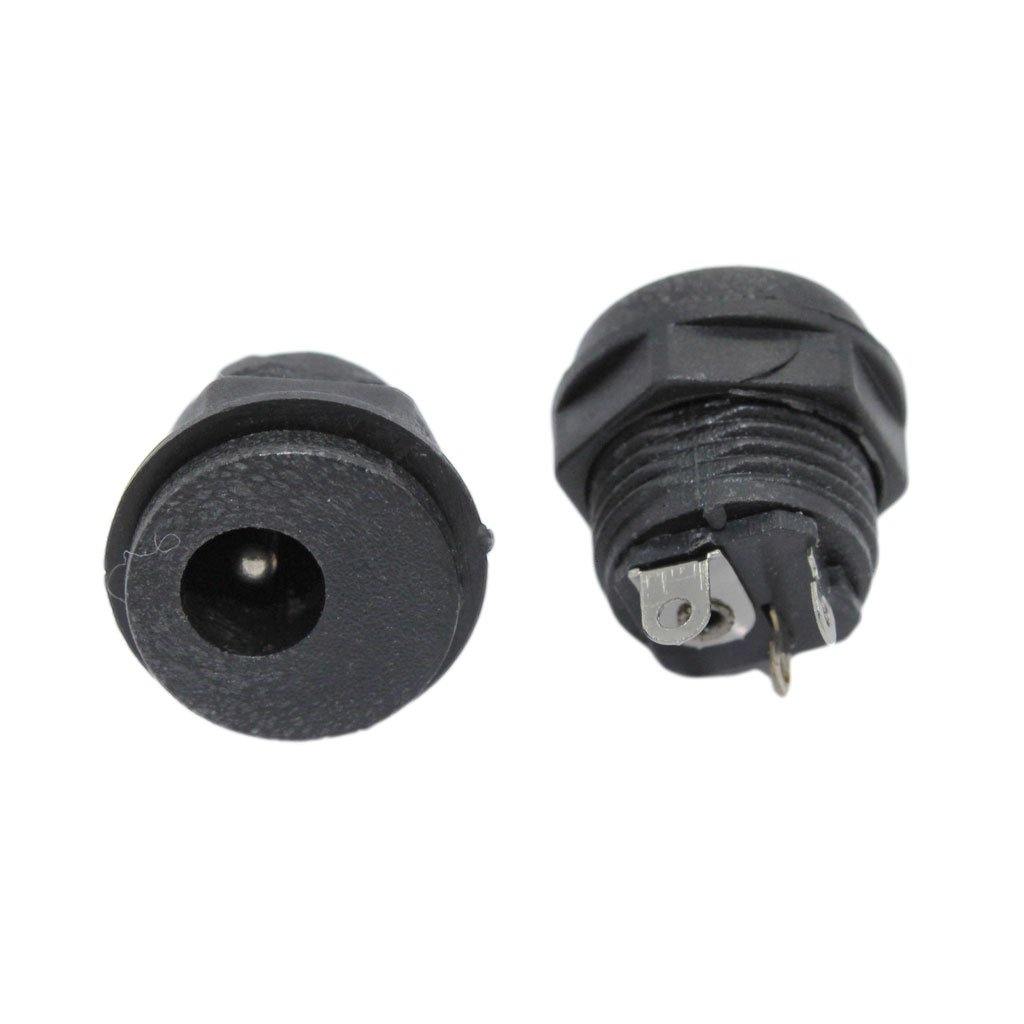 DC Panel Mount Male Connector (2.1mm x 5.5mm) (1pc) – CABLESmart