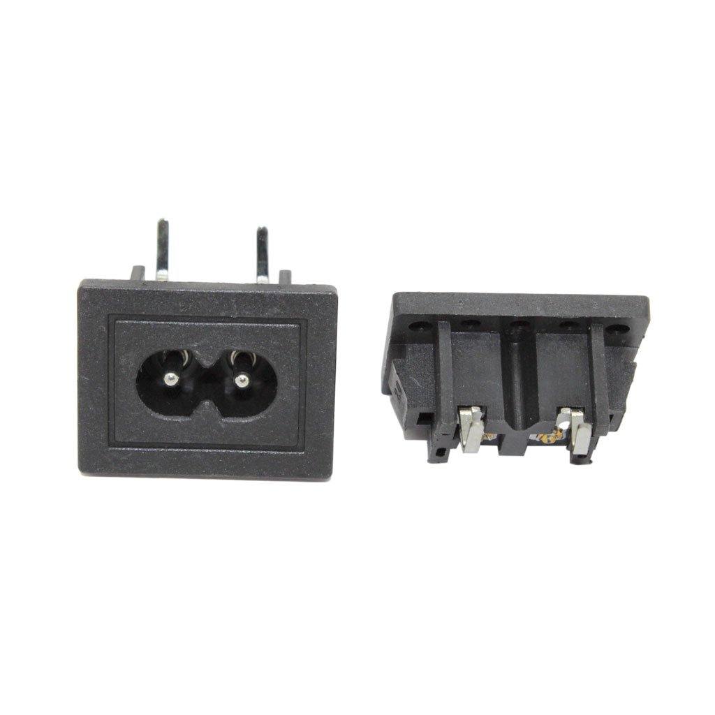 Figure 8 AC Power Panel Mount Male Connector (1pc) – CABLESmart
